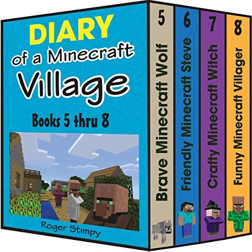 Minecraft: Diary of a Minecraft Village Volume 2: Books 5 thru 8 ...