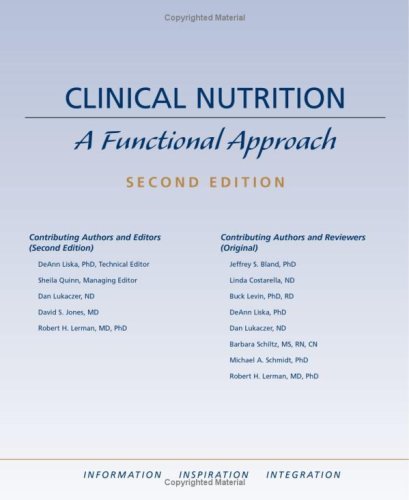 Clinical Nutrition: A Functional Approach by Jeffrey S. Bland | Goodreads