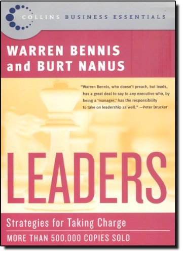 leaders by Warren Bennis | Goodreads