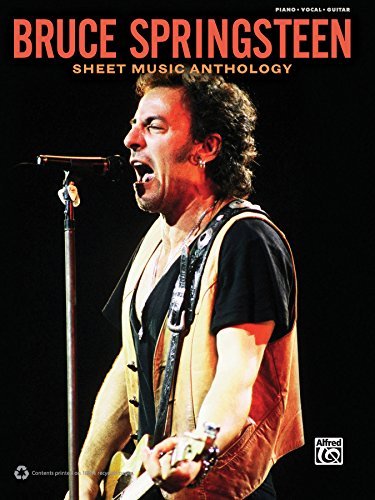 Bruce Springsteen - Sheet Music Anthology: Piano/Vocal/Guitar Sheet ...