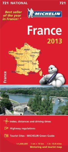 Michelin National Map France 721 by Michelin | Goodreads