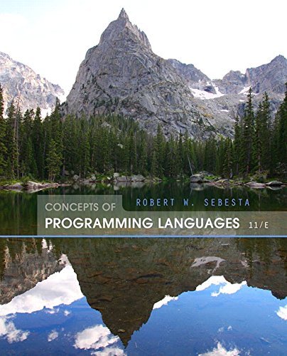 Concepts of Programming Languages (11th Edition) by Robert W. Sebesta ...