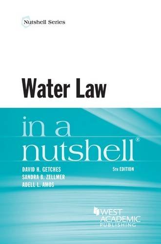 Water Law in a Nutshell (Nutshells) by David Getches | Goodreads