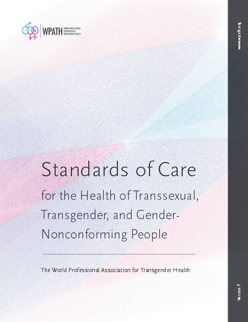 Standards of Care for the Health of Transsexual, Transgender, and ...