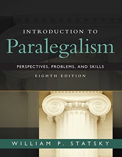 Introduction to Paralegalism: Perspectives, Problems and Skills by ...