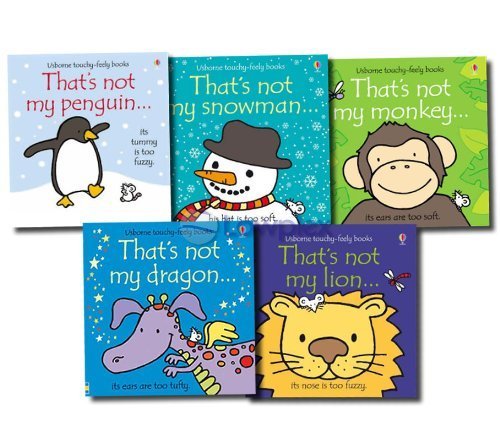 That'S Not My 5 Books Collection Set Touchy Feely Pack by Fiona Watt ...