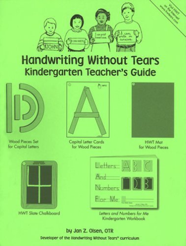 Handwriting Without Tears: Kindergarten Teacher's Guide by Jan Z. Olsen ...