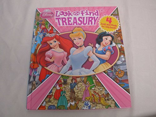 Disney Princess - Look And Find Treasury Bind-Up 4 Books-in-1 - PI Kids ...