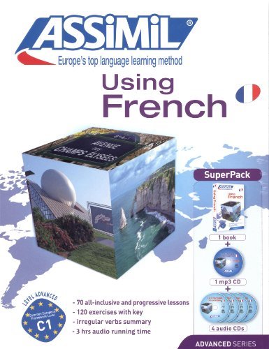 Superpack Using French (Book + CDs + 1cd MP3): French Level 2 Self ...