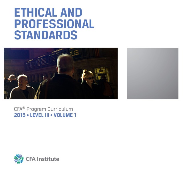 Ethical and Professional Standards by CFA Institute | Goodreads