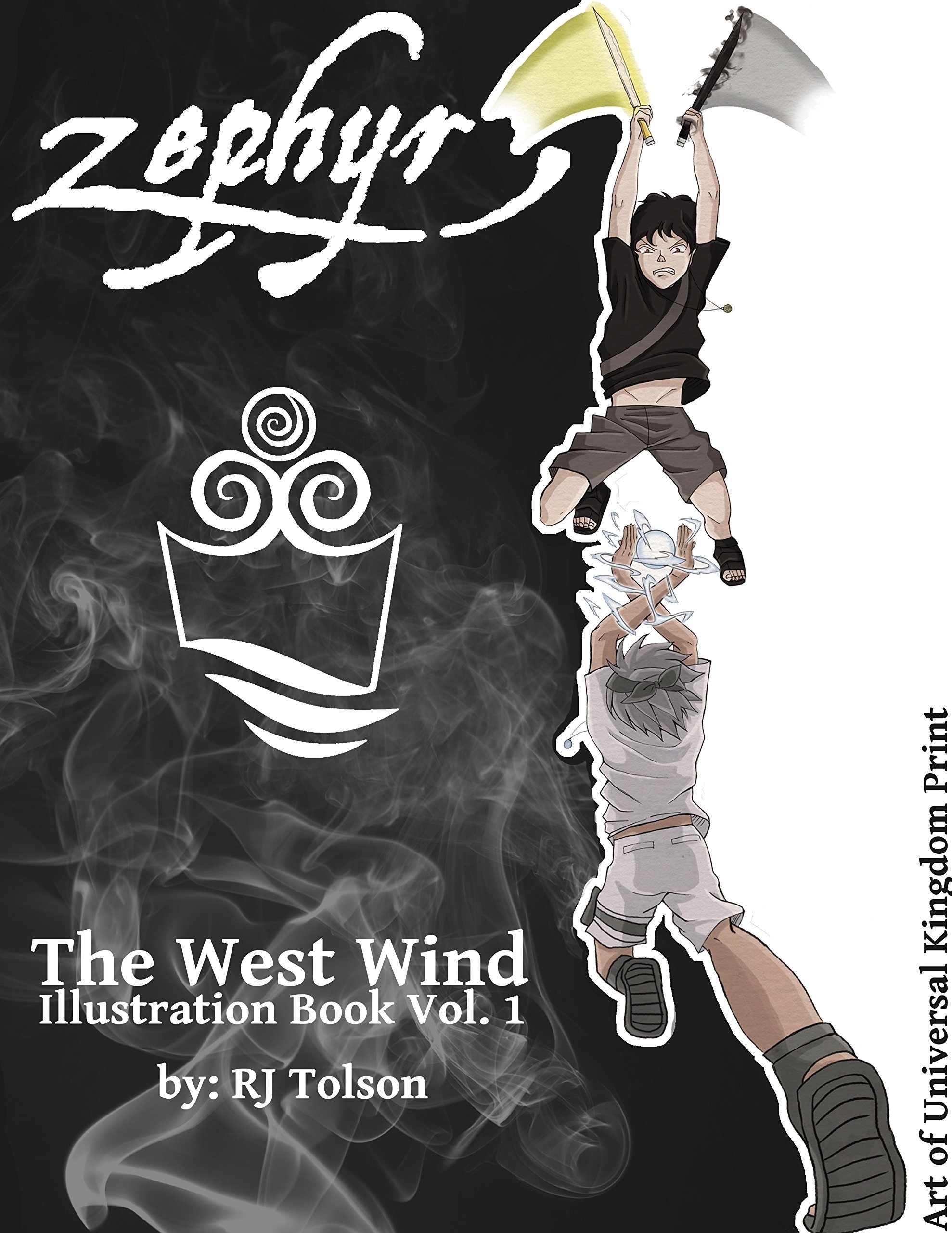 Zephyr The West Wind Illustration Book: The Art of the Chaos Chronicles ...
