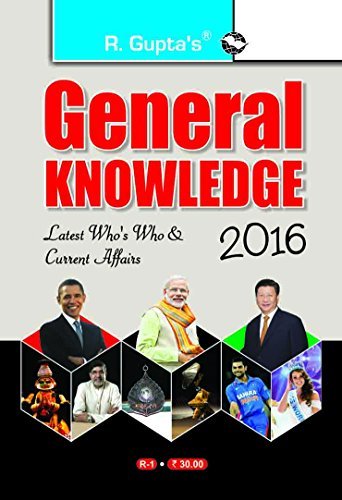 General Knowledge Current Affairs & Who's Who by RPH Editorial Board ...