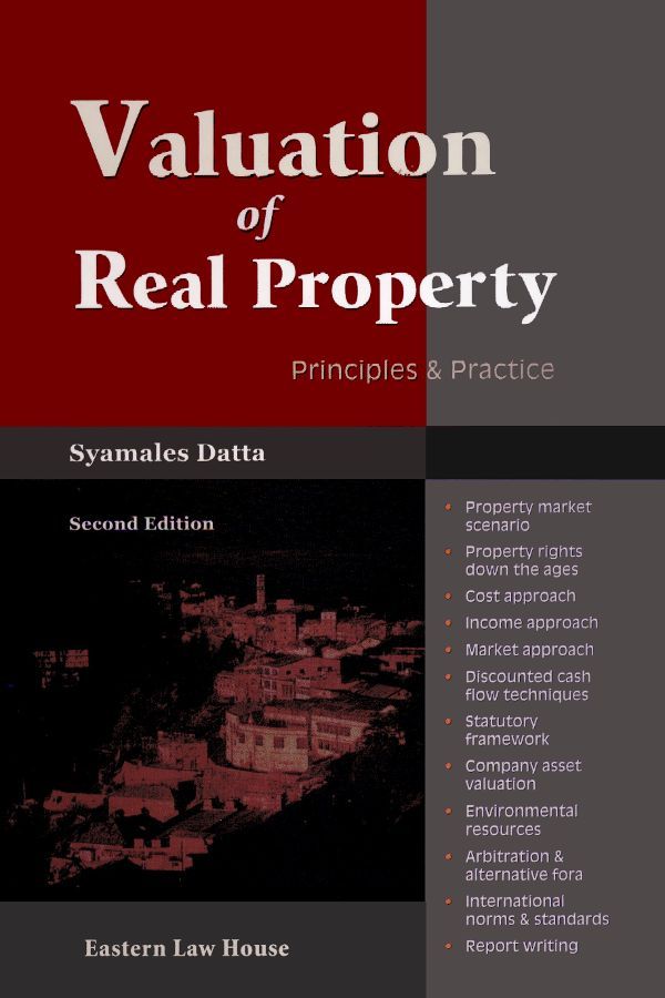 Valuation of Real Property: Principles & Practice by Syamales Datta ...