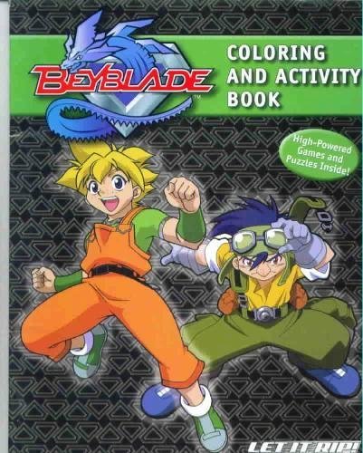 Beyblade Ultimate Battles Coloring and Activity Book by Beyblade ...