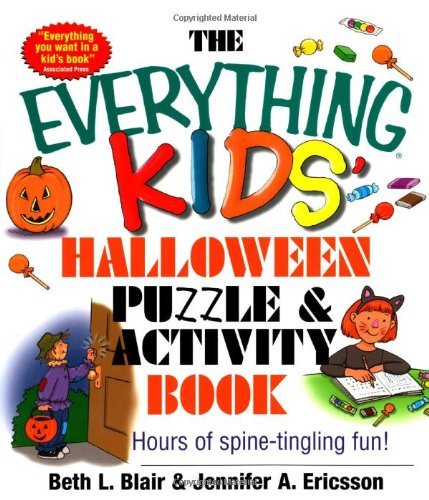 The Everything Kids' Halloween Puzzle And Activity Book: Mazes ...