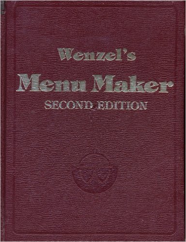 Wenzel's Menu Maker by George Leonard Wenzel | Goodreads