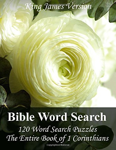 King James Bible Word Search (1 Corinthians): 120 Word Search Puzzles ...