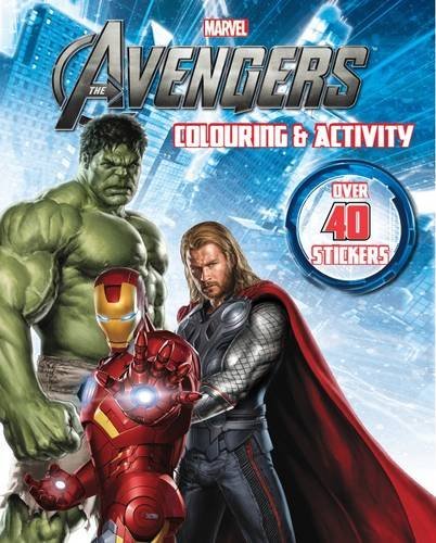 Marvel Avengers - Movie Colouring and Activity Book by Parragon Books ...