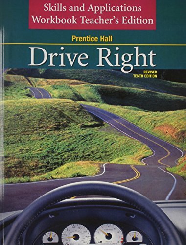 Prentice Hall Drive Right Skills and Applications Workbook, Teacher's ...