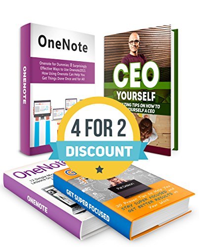 Onenote Box Set: 20 Effective Lessons On How To Use Onenote, 22 Tips On ...