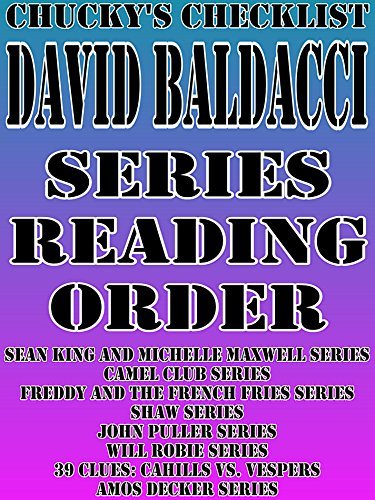 DAVID BALDACCI: SERIES READING ORDER: CHUCKY'S CHECKLIST [Sean King and ...