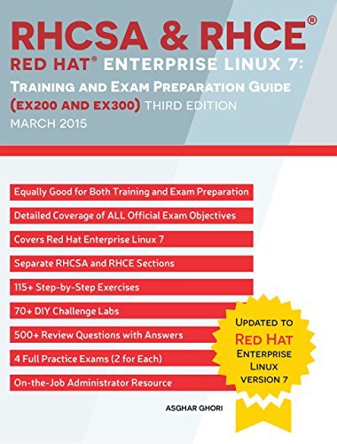 RHCSA & RHCE Red Hat Enterprise Linux 7: Training and Exam Preparation ...