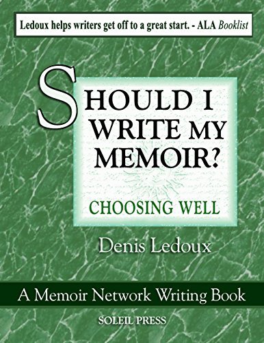 Start Your Memoir Right: Stop asking yourself if you should write your ...