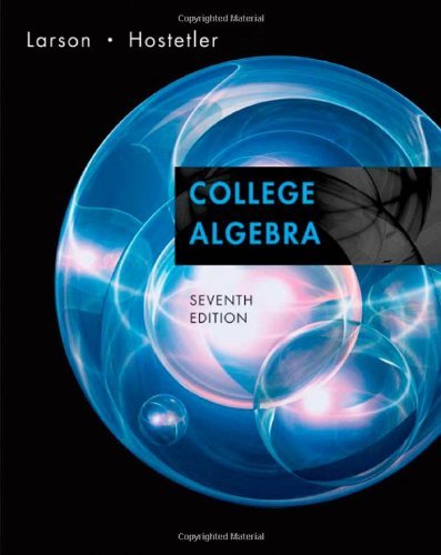 College Algebra by Ron Larson | Goodreads