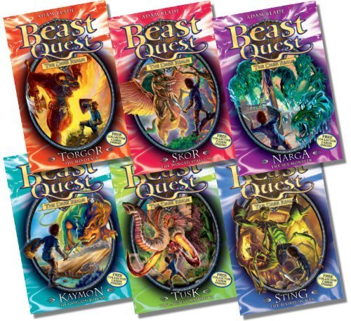 Beast Quest Box Set Series 3 The Dark Realm 6 Books Collection Set by ...
