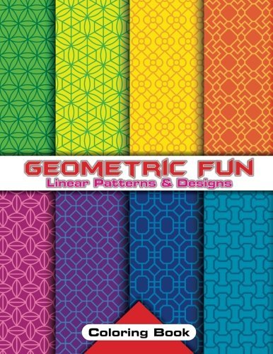 Geometric Fun Linear Patterns & Designs Coloring Book by Lilt Kids ...