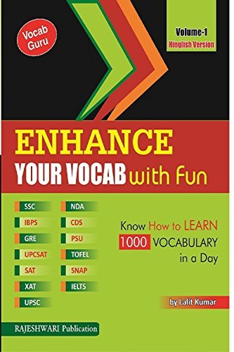 Enhance your vocabulary with fun (hinglish version): Latest edition ...