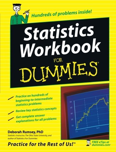 Statistics Workbook For Dummies by Deborah J. Rumsey | Goodreads