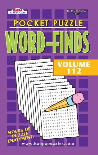 Pocket Puzzle Word Finds Puzzle Book-Word Search Volume 204 by Kappa ...