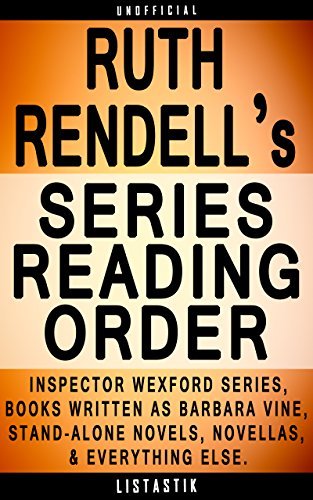 Ruth Rendell Series Reading Order: Series List - In Order: Inspector ...