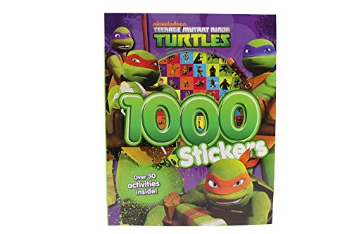 Nickelodeon Teenage Mutant Ninja Turtles 1000 Stickers by Nickelodeon ...