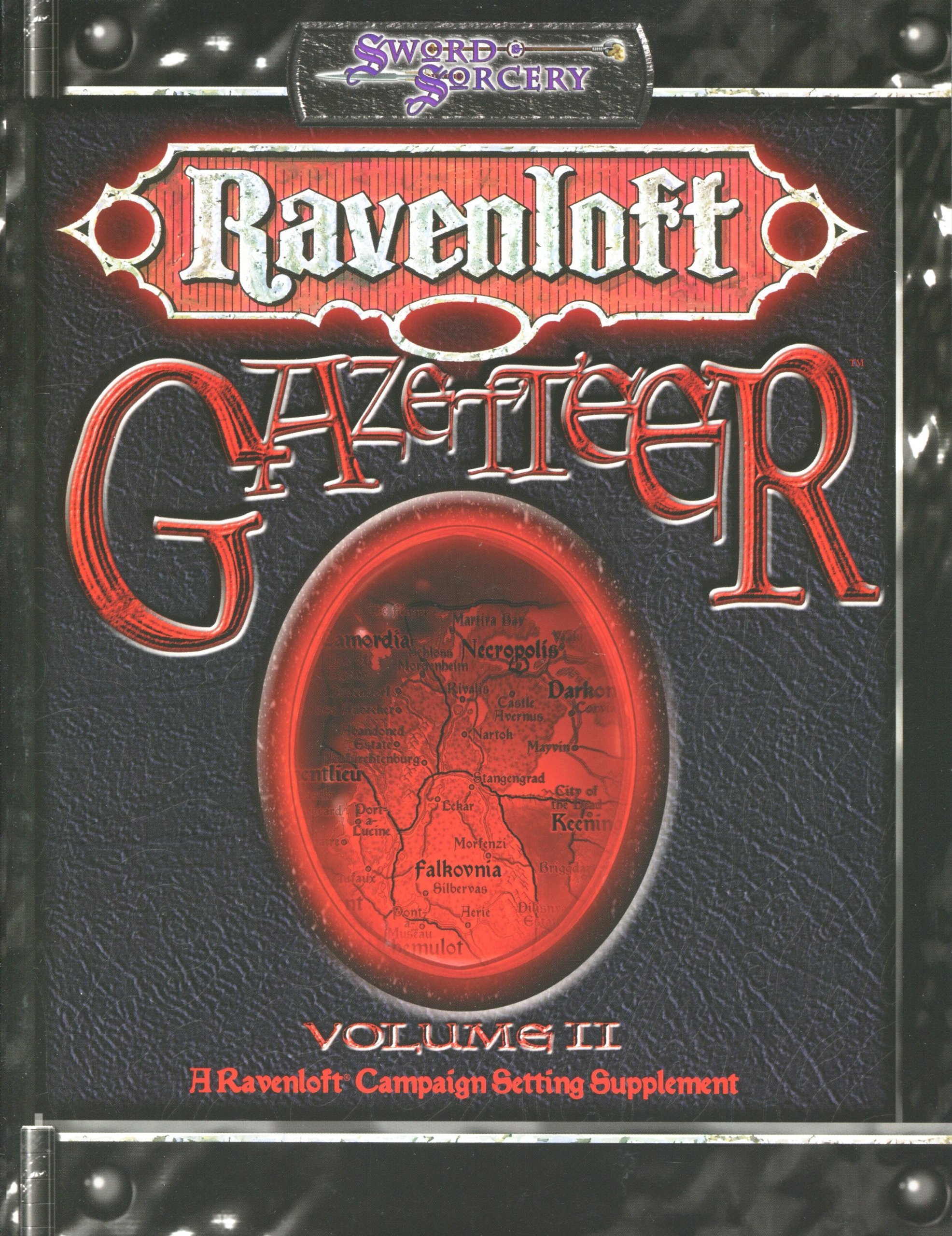 Ravenloft Gazetteer - Volume 2: Legacies of Terror by John W. Mangrum ...