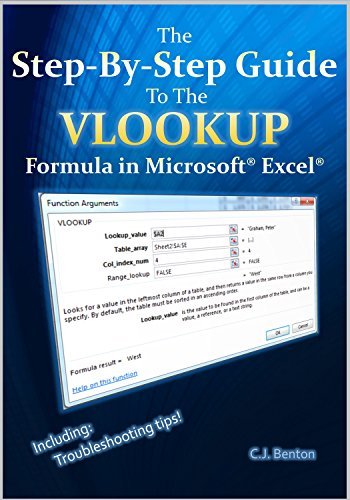The Step-By-Step Guide To The VLOOKUP formula in Microsoft Excel by C.J ...