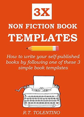 3X NON FICTION BOOK TEMPLATES: How to write your self-published books ...