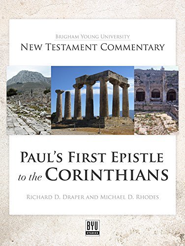 Paul's First Epistle to the Corinthians by Richard D. Draper | Goodreads