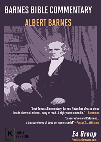 Barnes Notes on the Whole Bible by Albert Barnes | Goodreads