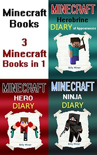 Minecraft Bundle: Minecraft Book Bundle of 3 Minecraft Hero Books in 1 ...