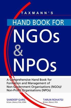 Handbook for NGO's and NPO's by Sandeep Garg | Goodreads