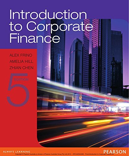 Introduction to Corporate Finance by Ale Frino | Goodreads