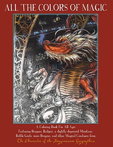 All the Colors of Magic: A Coloring Book for All Ages by James A. Owen ...