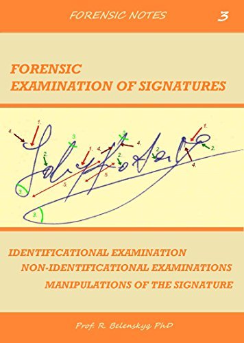 Forensic Examination of Signatures by Radostin Belensky | Goodreads