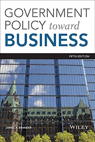 Government Policy Towards Business by James A. Brander | Goodreads