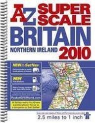 Great Britain Super Scale Road Atlas by Geographers' A-Z Map Company ...