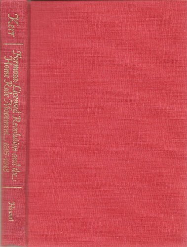 Formosa: Licensed revolution and the home rule movement, 1895-1945 by ...