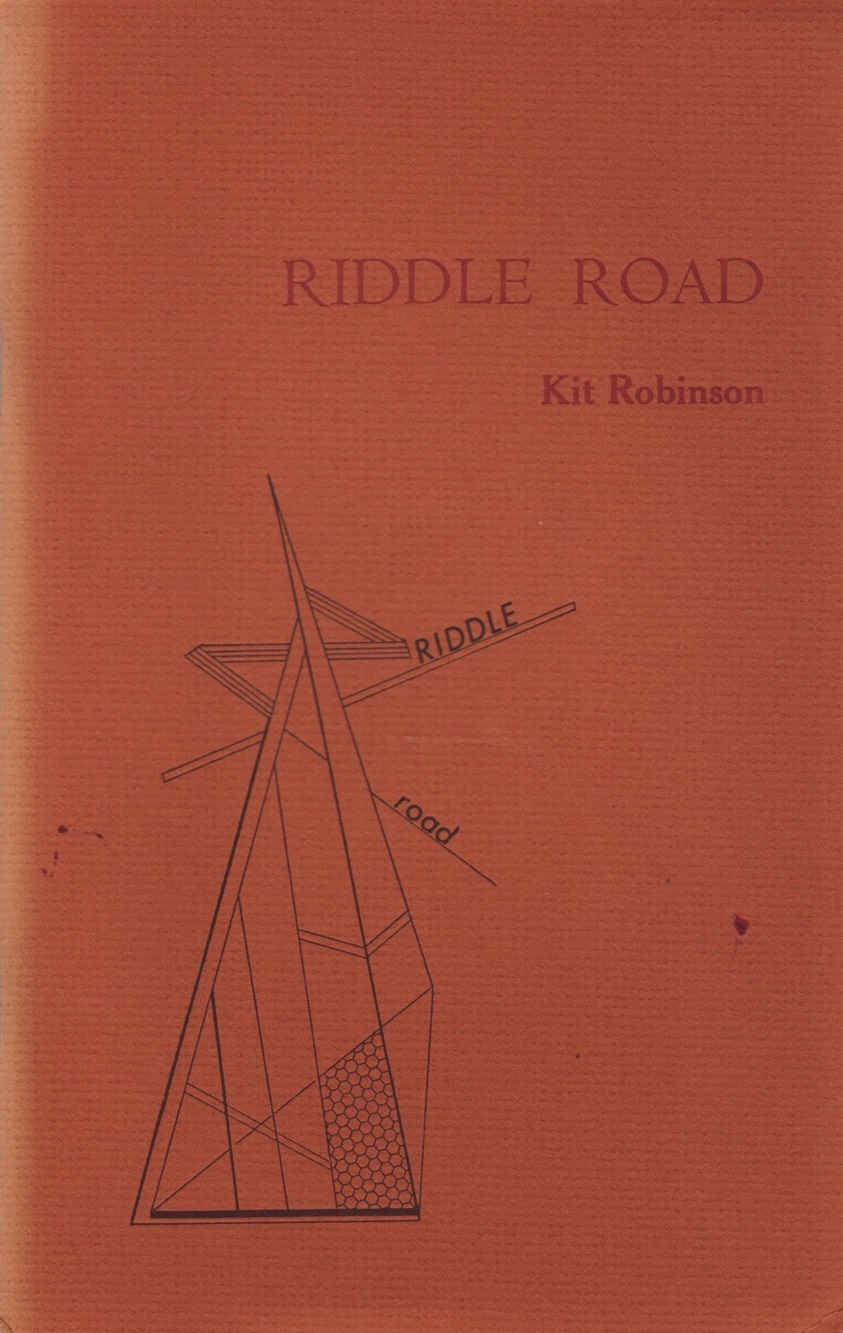 Riddle Road (Tuumba #41) by Kit Robinson | Goodreads