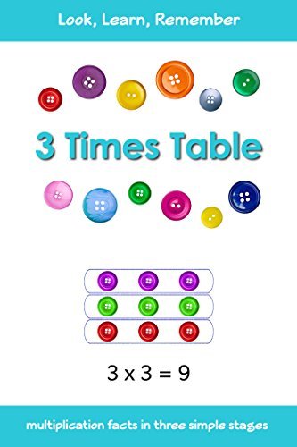 3 Times Table: learn multiplication facts in three simple stages by ...